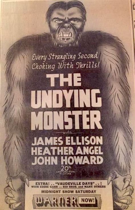 The Undying Monsters 1942