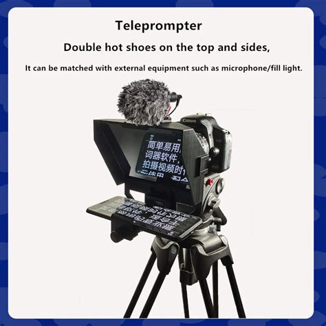 Mini Teleprompter Draagbare Inscriber Mobiele Tele Vicedeal