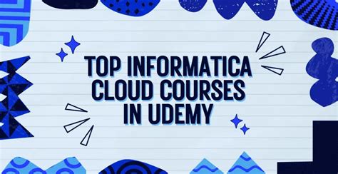 top informatica cloud courses in udemy thinketl