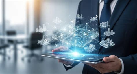 Digital Map Data Connection Geographic Information Systems Analysis