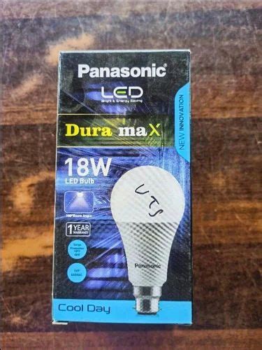 B22 Panasonic 18W LED Bulb Cool White 4000K At 280 Piece In Pimpri Chinchwad ID 2851915864788