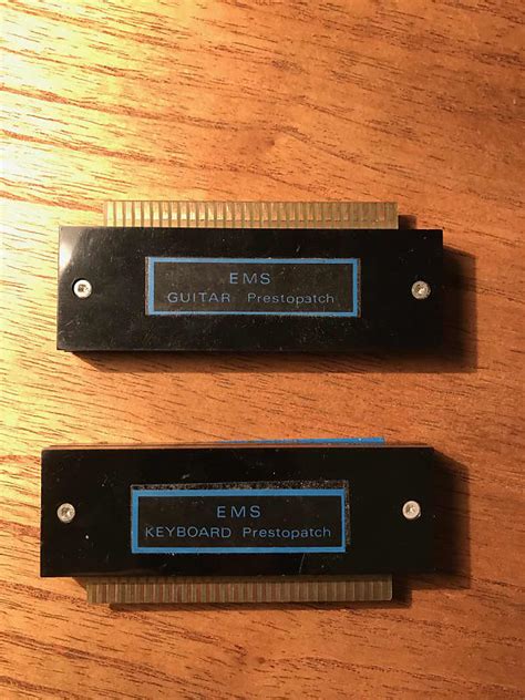 EMS Synthi A AKS VCS Prestopatches Keyboard Guitar Reverb