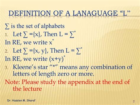 Cs419 Lec4 Lexical Analysis Using Re Ppt