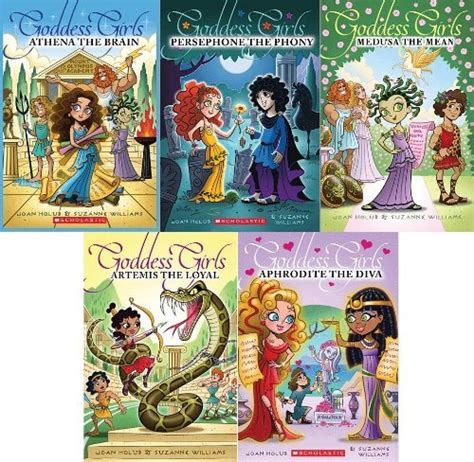 Goddess Girls 5 Book Boxed Set Artemis The Loyal Aphrodite The Diva
