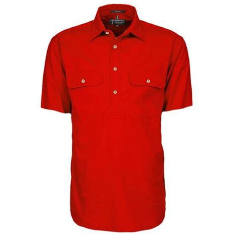 Buy Ritemate Mens Pilbara Open Front Short Sleeve Shirt Rm500bts