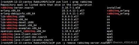 记录卸载erlang、rabbitmq之后再重装 centos卸载erlang csdn博客