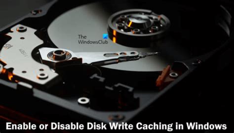 Enable Or Disable Disk Write Caching In Windows 1110