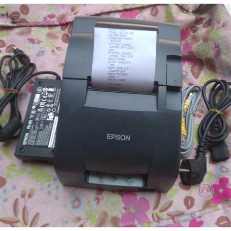 Jual Printer Kasir Struk Dotmatrix Epson Tm U220 Tmu 220b Tmu 220d Tm U220pa Mini Impack Struk