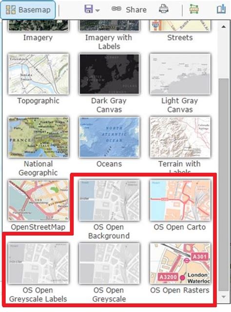 new os open basemaps available for free in arcgis online resource