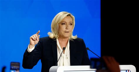 마린 르 펜 marine le pen 은 엠마누엘 마크론을 상대로 패배했습니다 “나는 분노나 원망이 없습니다” infobae