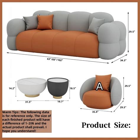Aihm Lon Commercial Use Grey Sofa Set With Stool And Coffee Tables For