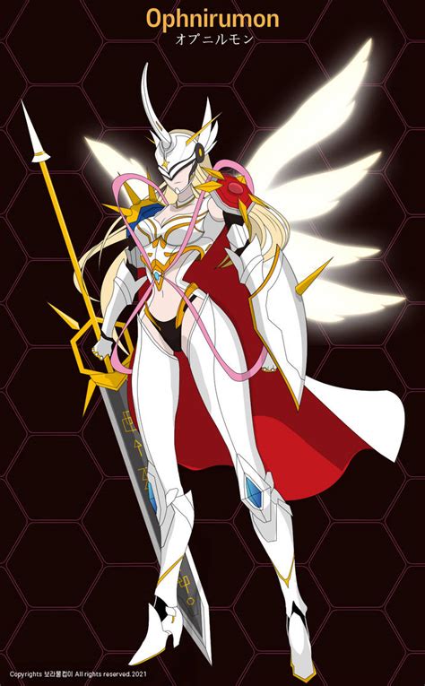 Digimon Fan Art Concept Angewomon Spirit Evolution By Violetwatercup On