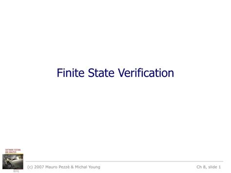Ppt Finite State Verification Powerpoint Presentation Free Download