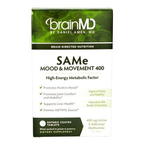 Same Sam E Mood And Movement 400mg 30 Enteric Coated Tablets