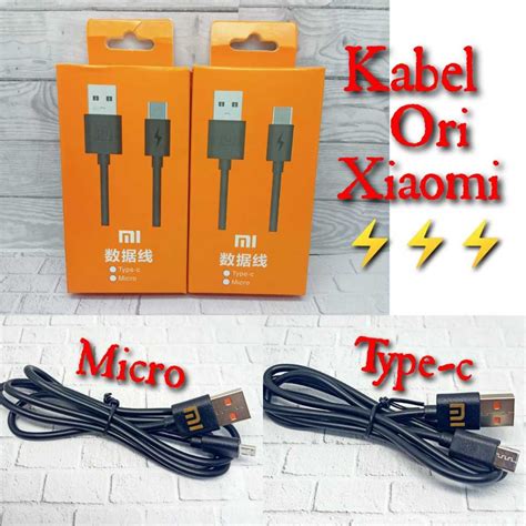 Jual Kabel Data Xiaomi Black Suport Fast Charging Kabel Micro Usb Dan