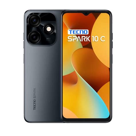Tecno Spark 10C (8GB RAM, 128GB, Meta Black) sathya.in