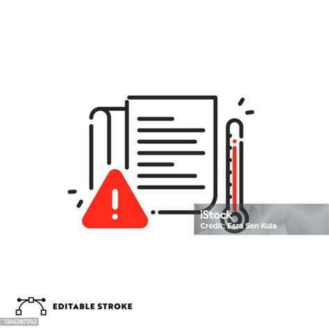 Icône Plate Danalyse Des Risques Avec Contour Modifiable Vecteurs Libres De Droits Et Plus D