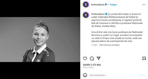 Moldawiens Nati Spielerin Violeta Mitul Stirbt Bei Wanderunfall Nau Ch