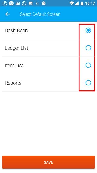 Android Default Screen Biz Analyst Docs