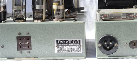 Dynatron Lf11 The Supreme Reproducer Pair Amplifiers With Push Pull