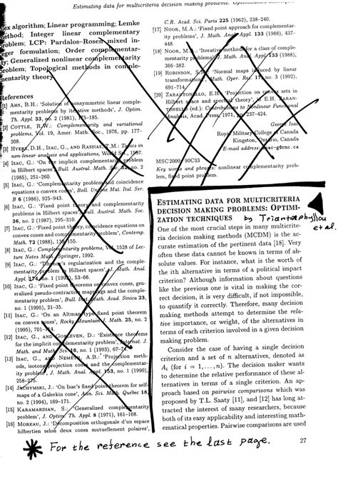 Pdf Estimating Data For Multicriteria Decision Making Problems Optimization Techniques