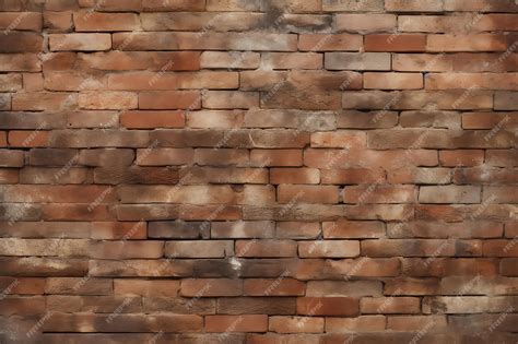 Premium Ai Image Rustic Blend Bricks Texture