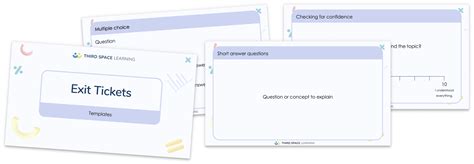 How To Use Exit Tickets As Assessment For Learning [free Template]
