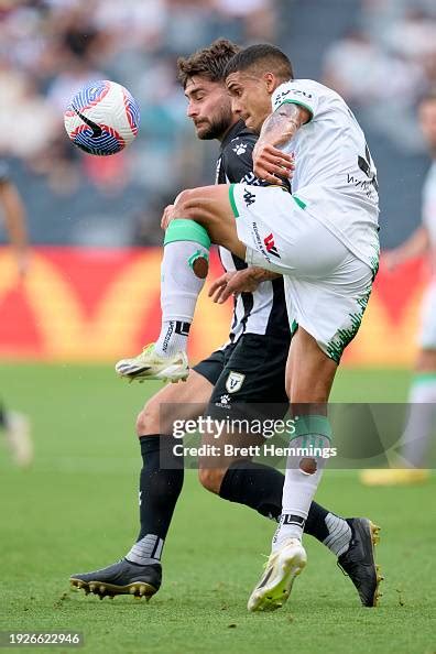 Daniel Penha Of Western United And Ivan Vujica Of Macarthur Fc News