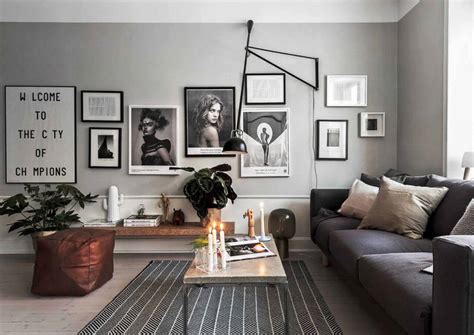 Черно-белые картины и фотографии в интерьере: 20 примеров