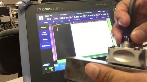 Sample Procedure For Dead Element Check On Paut Probes Youtube