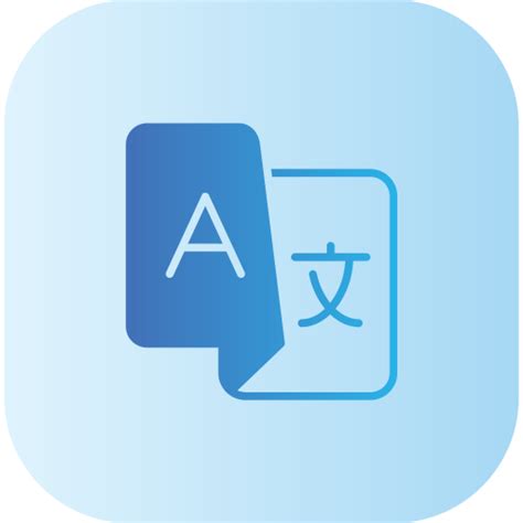 Translate Generic Gradient Fill Icon