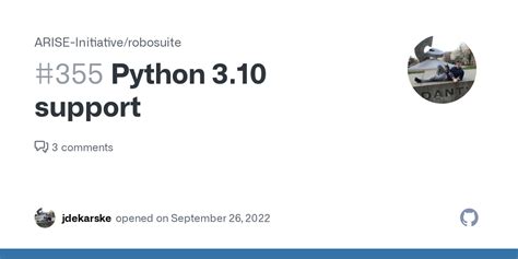 Python Support Issue ARISE Initiative Robosuite GitHub