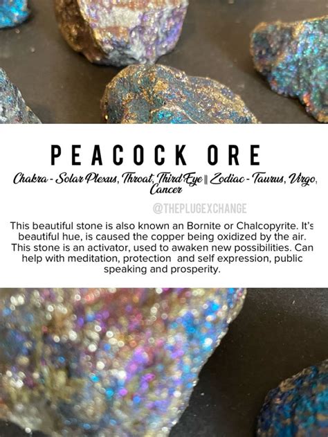 Peacock Ore Meaning In 2024 Crystal Therapy Peacock Ore Crystal