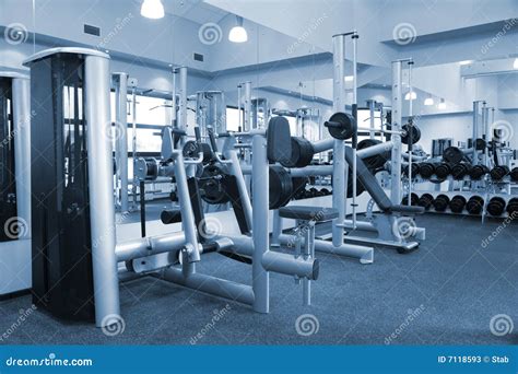 Gym Equipment Room Stock Image Image Of Health Room 7118593