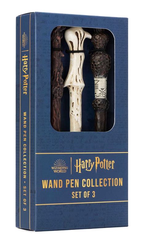 Harry Potter Wand Pen Collection Set Of 3 9798886634297