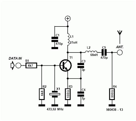 Receiver And Transmitter Low Cost Data Circuit Diagram Electronic