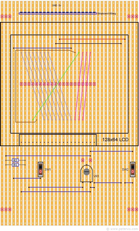 Atmega32 Lcd Interfacing Circuit Build