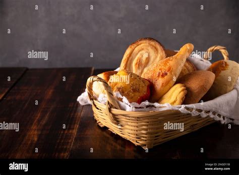 Variety Of Traditional Mexican Bakery Chino Oreja Cacahuate