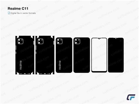 Realme C11 2020 Cut File Template Cutfilelabs