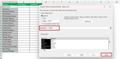 how to split cells in excel fast myexcelonline