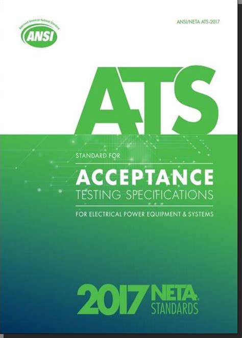 Ansineta Ats International Electrical Testing Association
