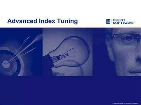 Advanced Index Tuning Pptx