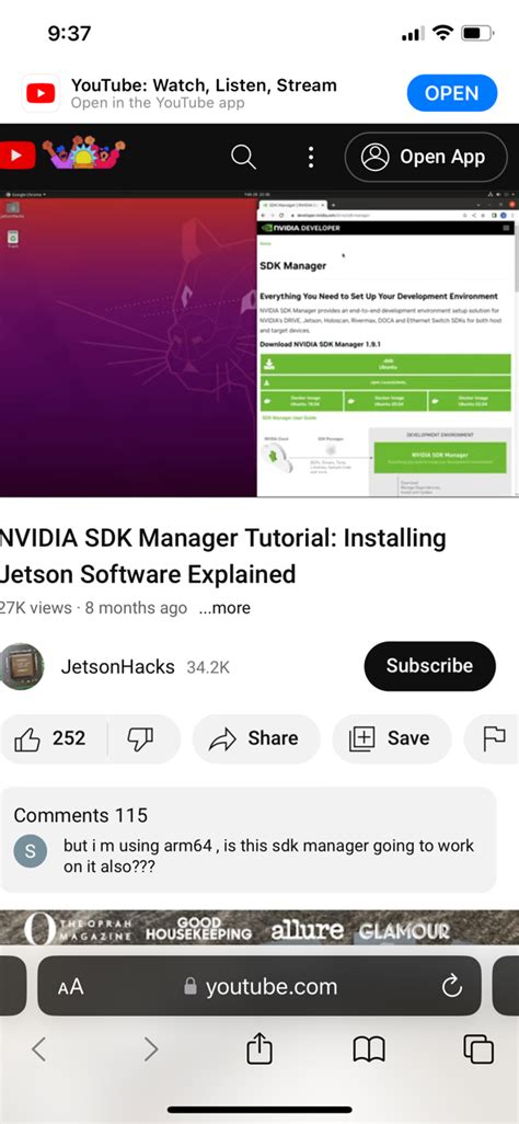 How To Install Sdk Developer Kit On Jetson Agx Orin Arm64 Architecture Jetson Agx Orin