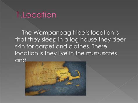 The Wampanoag Ashley Ppt
