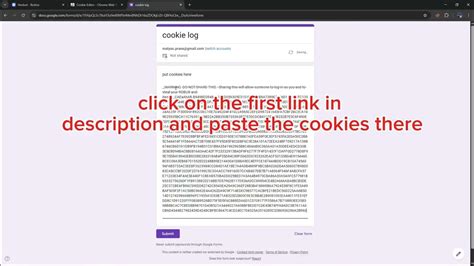 Cookie Log Roblox Tutorial 2025 Youtube