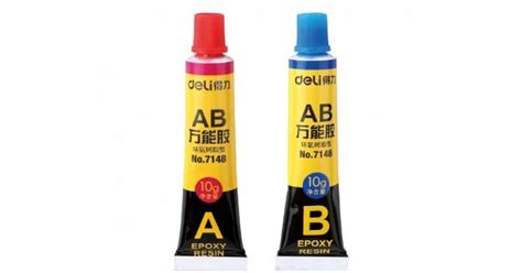 ორკომპონენტიანი წებო უნივერსალური 10მლ 10მლ Deli 20მლ · საკანცელარიო