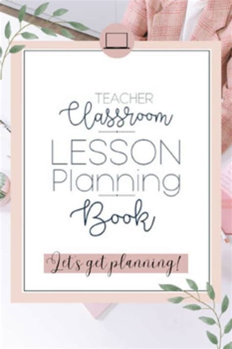 Editable Teacher Lesson Planning Book Any Year Classroom Planner W