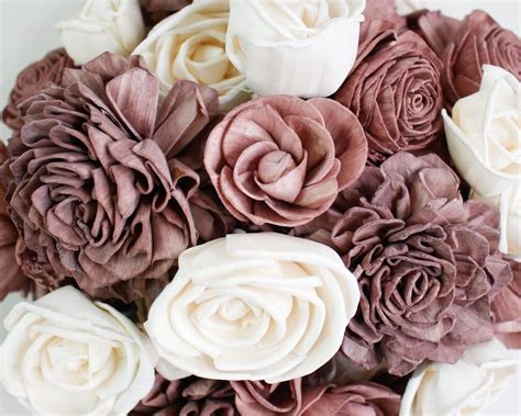 Diy Dusty Rose Assortment Sola Wood Flowers