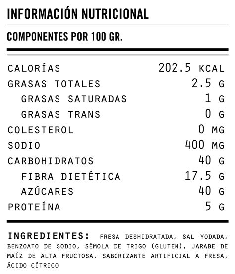 Fresa Enchilada Estado Natural