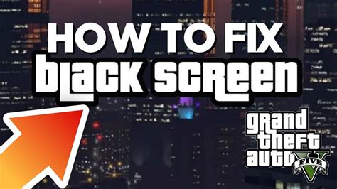 How To Fix GTA 5 black screen and crash fix | pc/laptop 2025 - YouTube